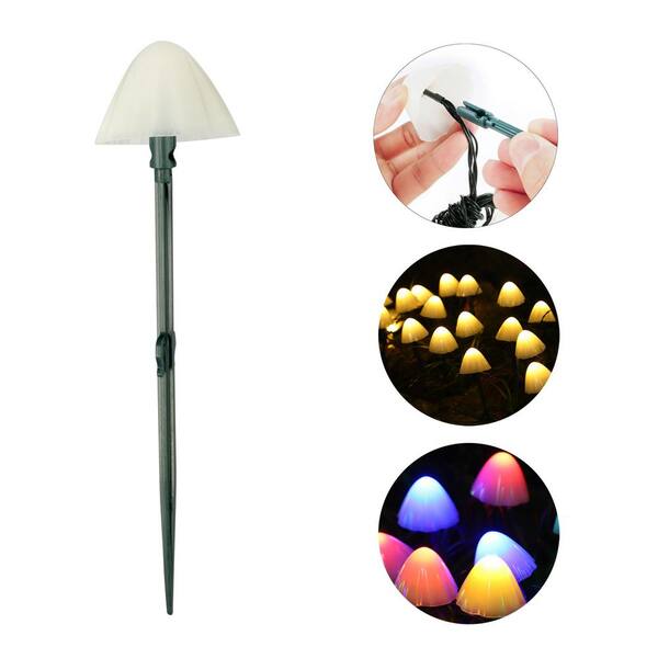 Outdoor Pathway Mushroom Solar Lights